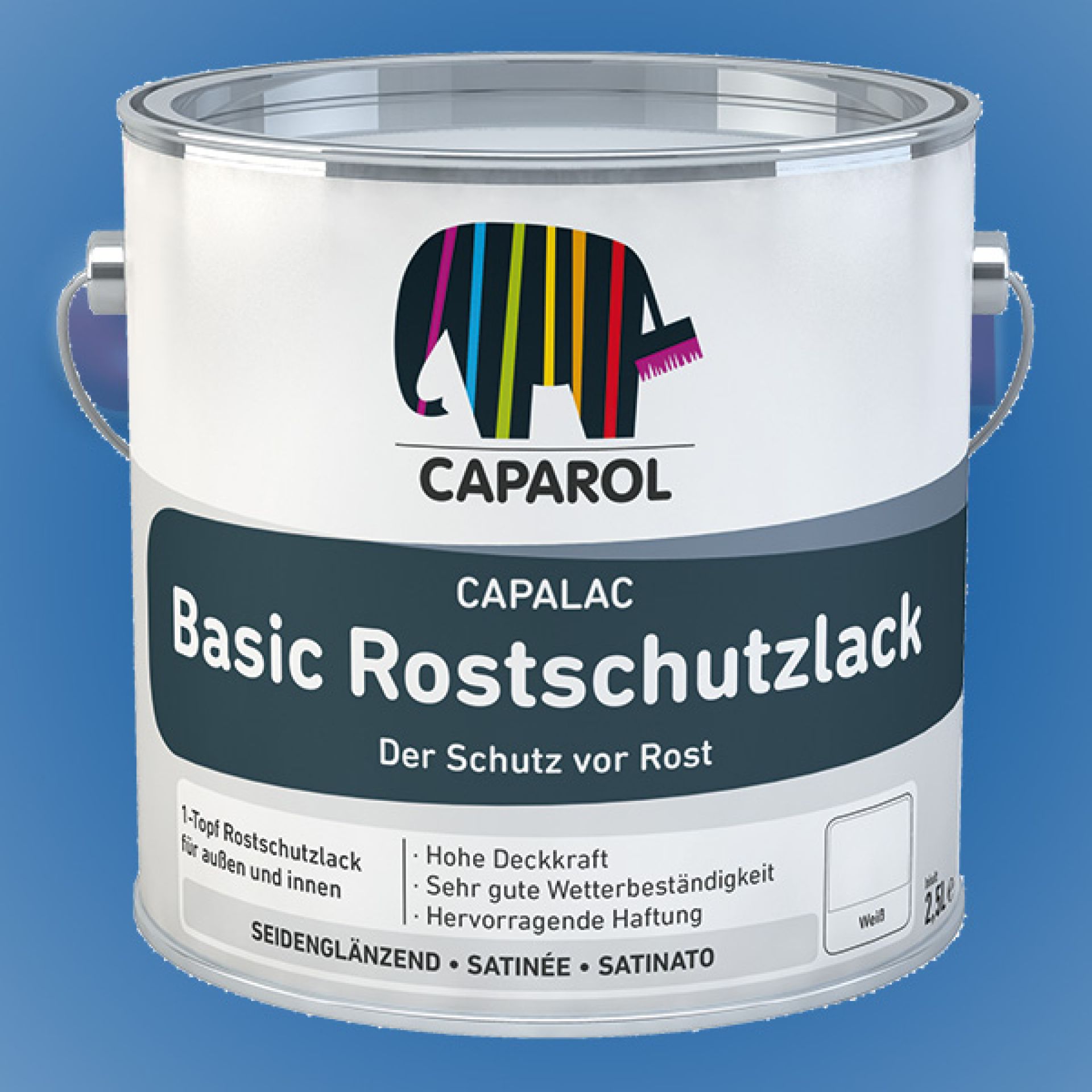 CAPAROL Capalac Basic Rostschutzlack - 750ml weiß (Abbildung ähnlich) | SW10222